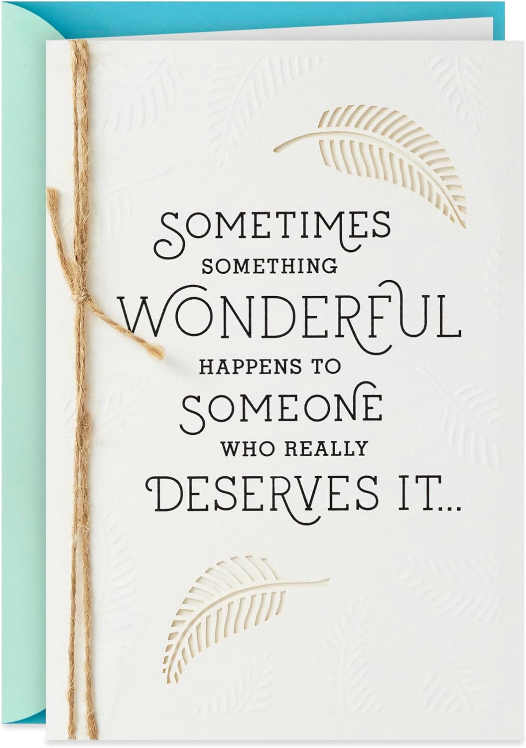 Congratulations Card or Graduation Card (Fern Pattern) – QIONGFENG